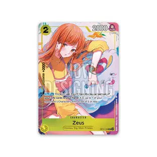 Bandai Official Playmat 2025 - Nami & Zeus Design with Collectible Card ...
